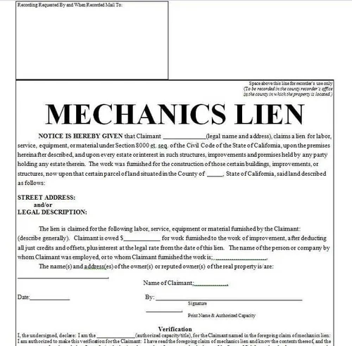 Mechanic's Liens: Their Legal Power and How to Escape Them — Dirt Legal