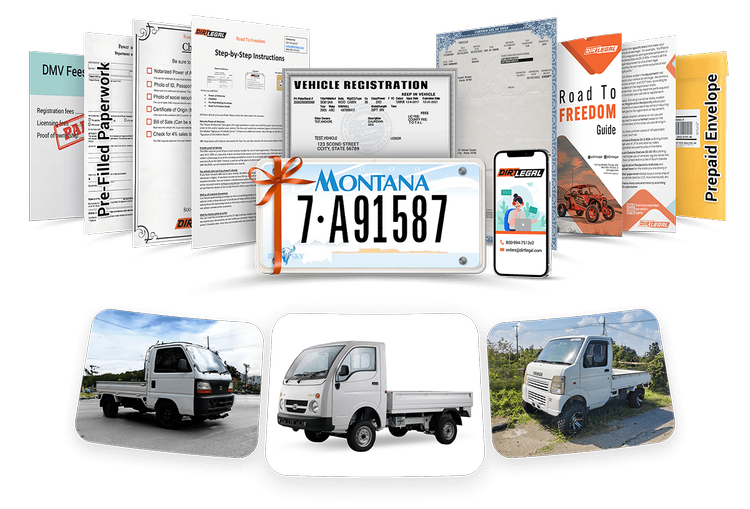 Kei Truck and Mini Truck Registration Online - Dirt Legal