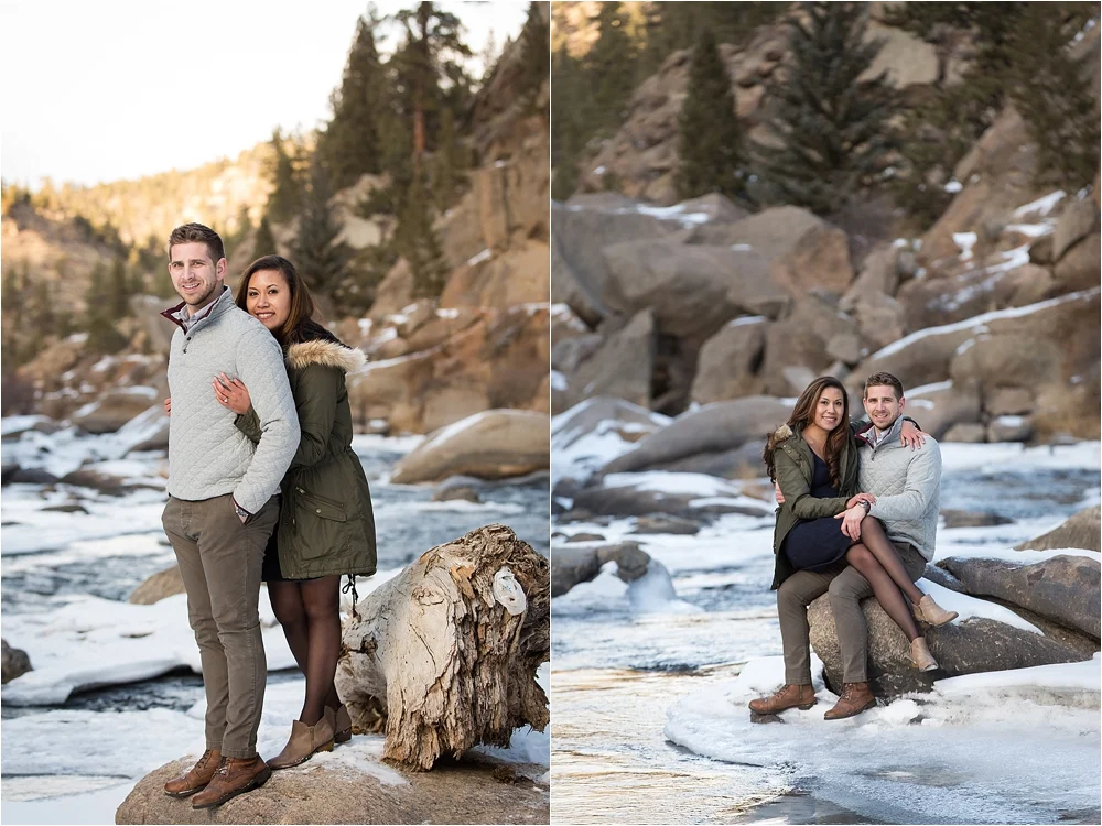 11 Mile Canyon Engagement Shoot | Charlene + Patrick's 11 Mile Canyon ...