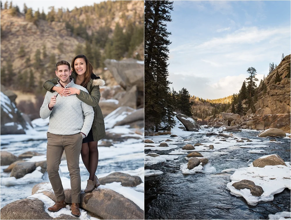 11 Mile Canyon Engagement Shoot | Charlene + Patrick's 11 Mile Canyon ...