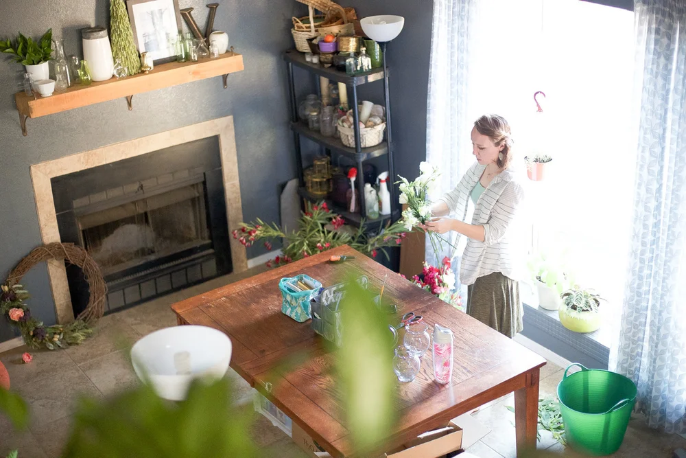 What Working from Home as a Florist Really Looks Like