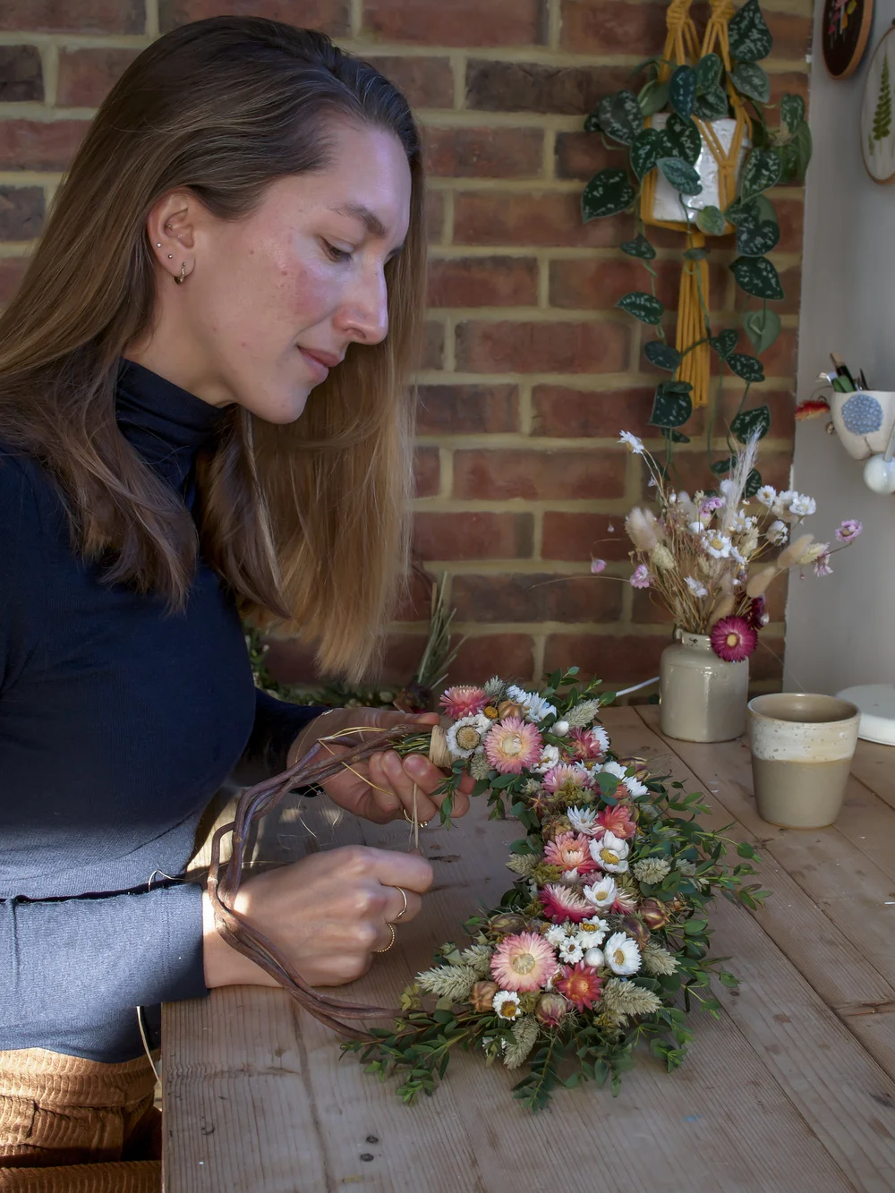 Dried Flower Designs with Bex Partridge