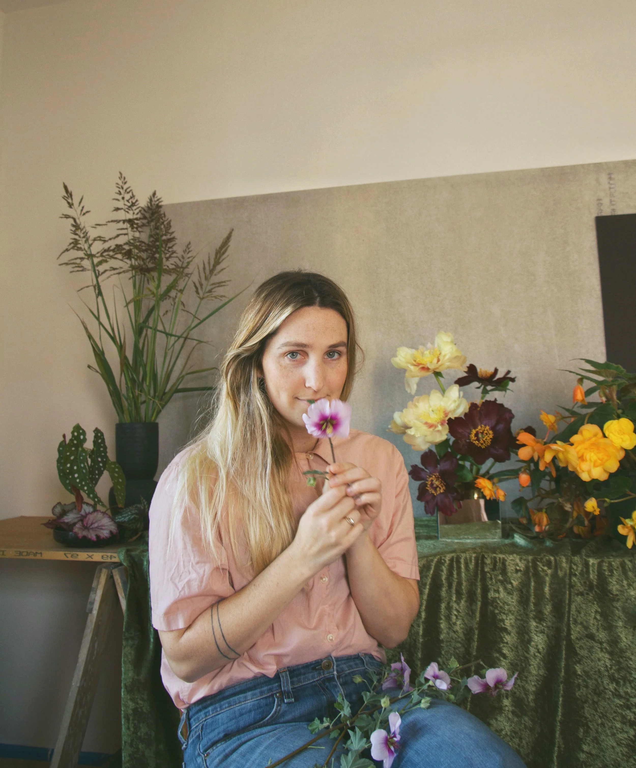 Ground Floral Installations with Jenn Sanchez