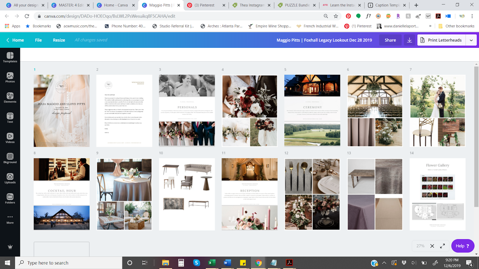 Using Canva to Create a Client Design Board