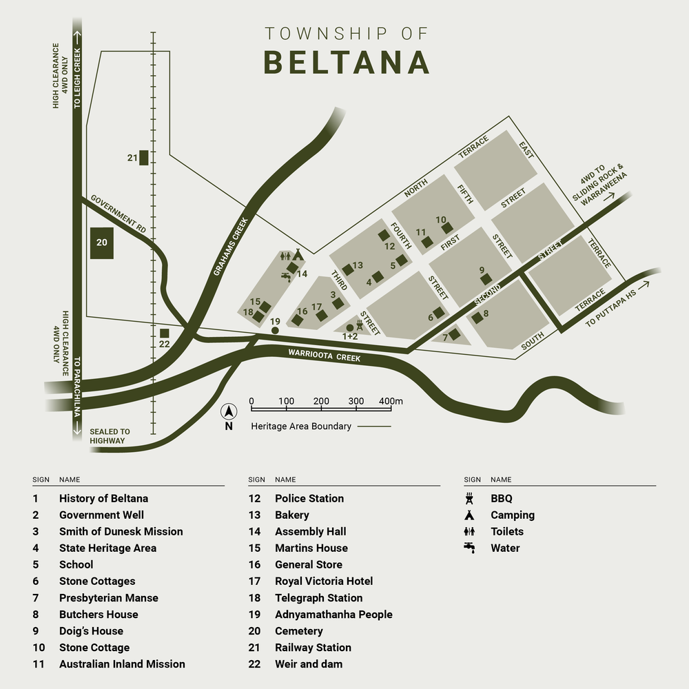 Maps — Beltana