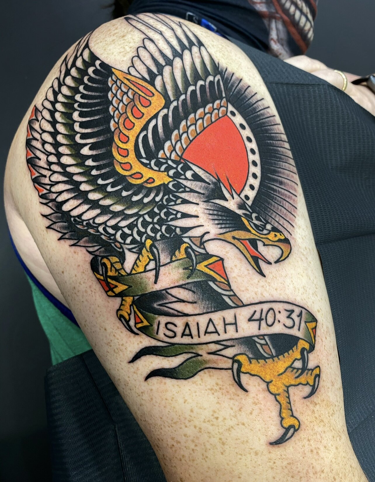 Isaiah 40 31 Eagle Tattoo