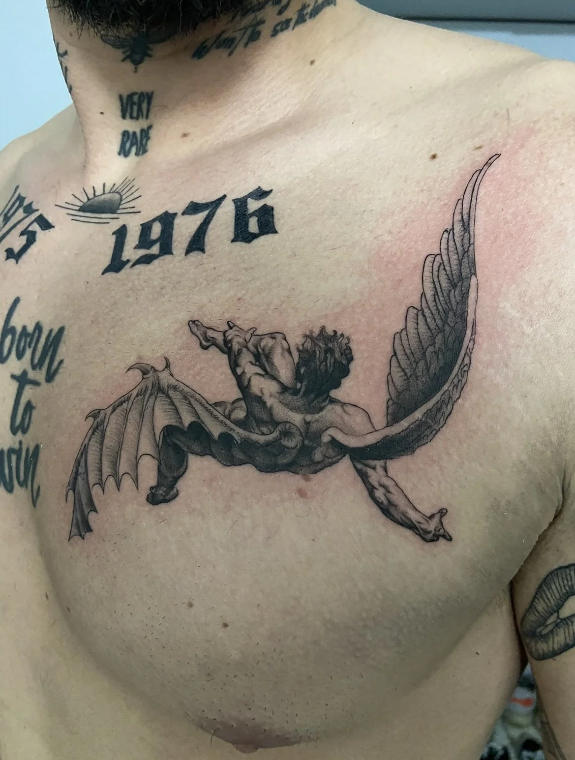 Led Zeppelin Angel Tattoos