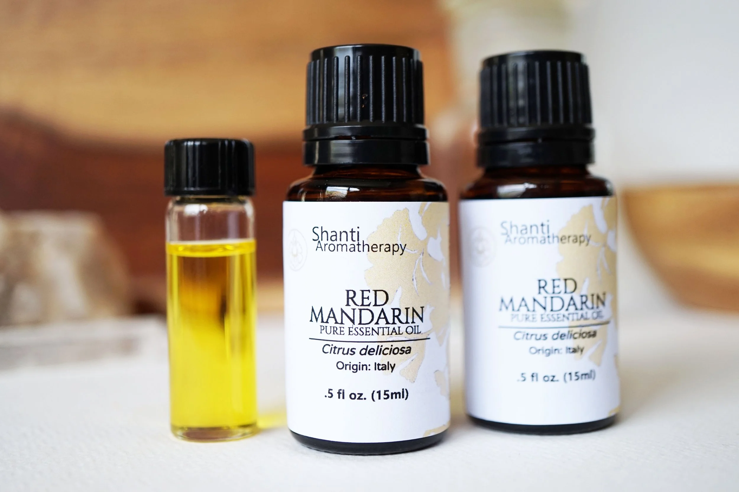 Red Mandarin Essential Oil — Shanti Aromatherapy