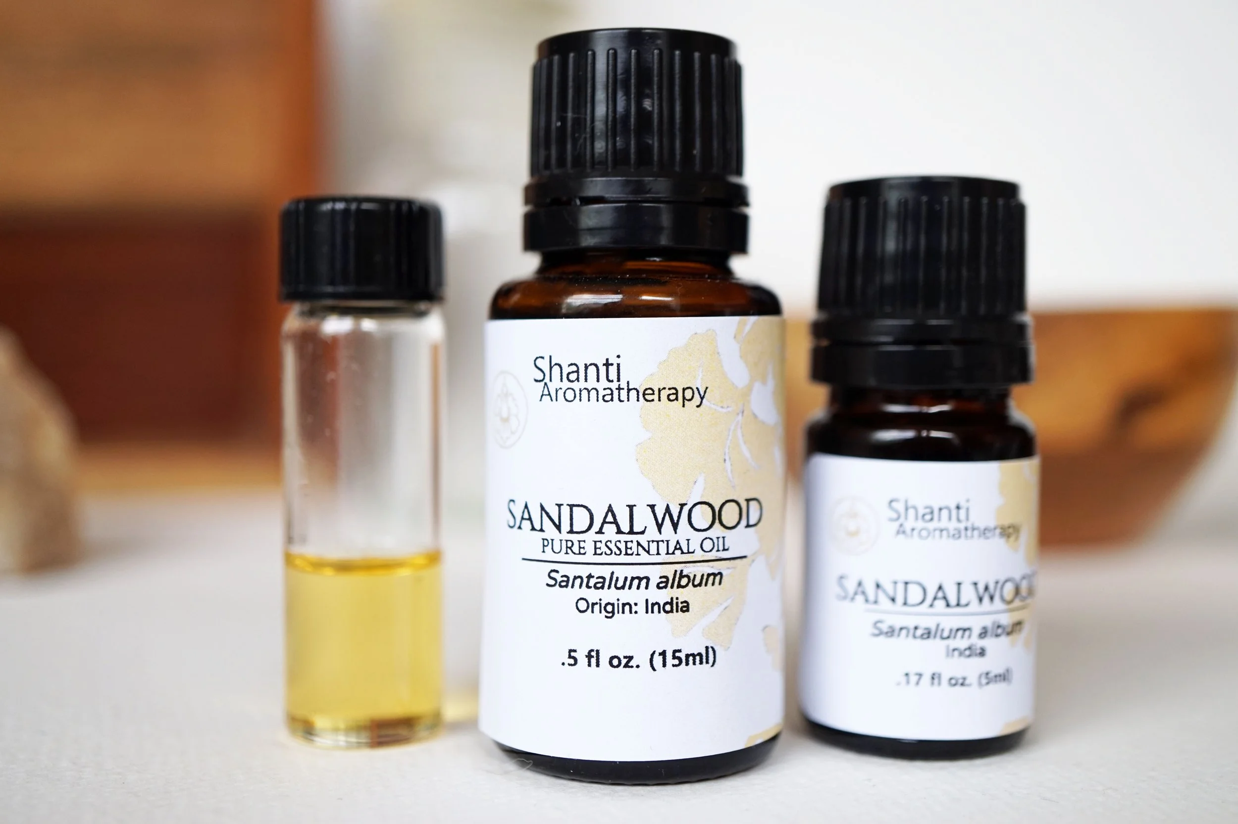 Muhuhu Essential Oil - African Sandalwood — Shanti Aromatherapy