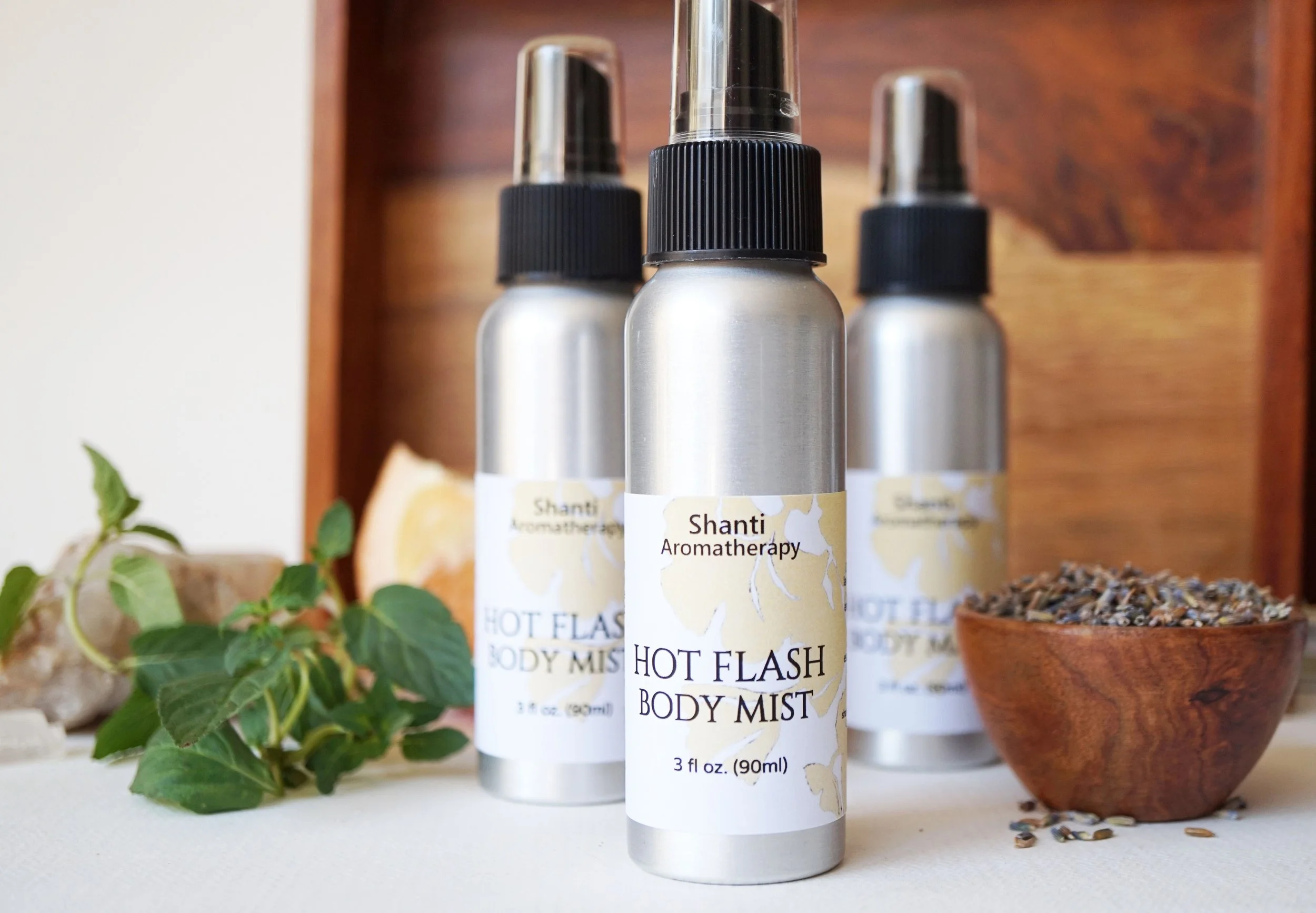 Hot Flash Cooling Body Mist — Shanti Aromatherapy