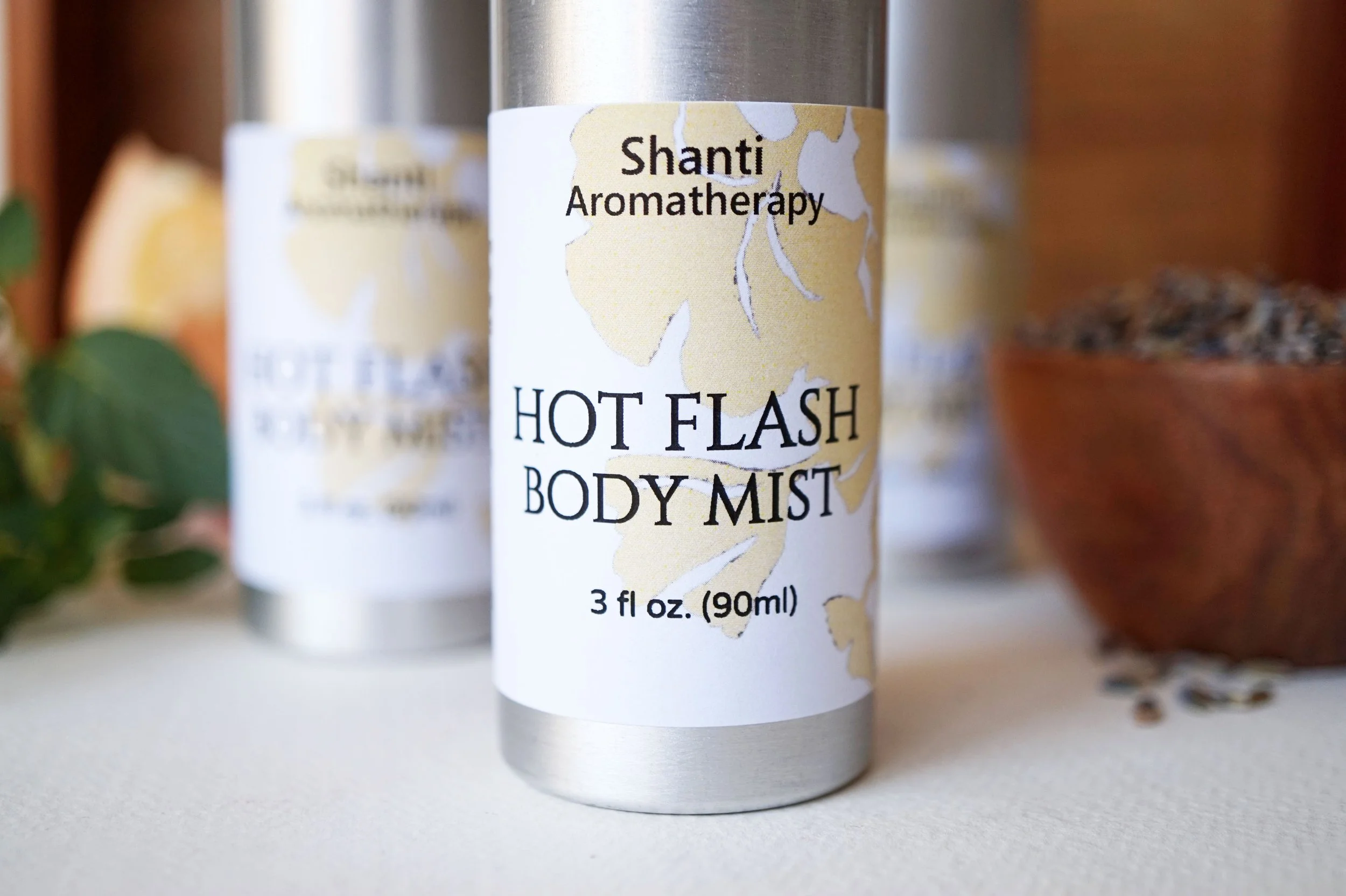 Hot Flash Cooling Body Mist — Shanti Aromatherapy