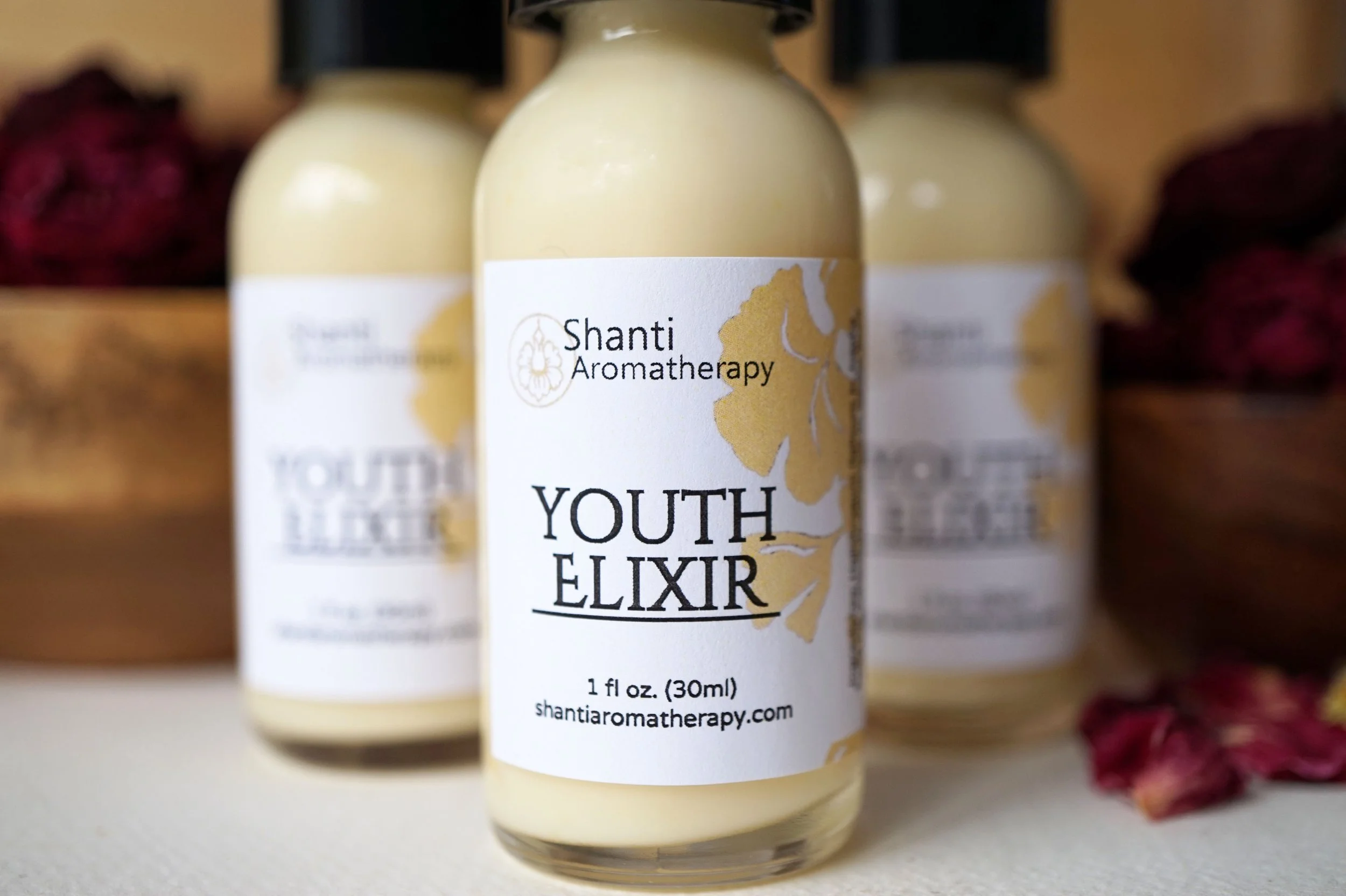 Youth Elixir Moisturizer and Serum — Shanti Aromatherapy