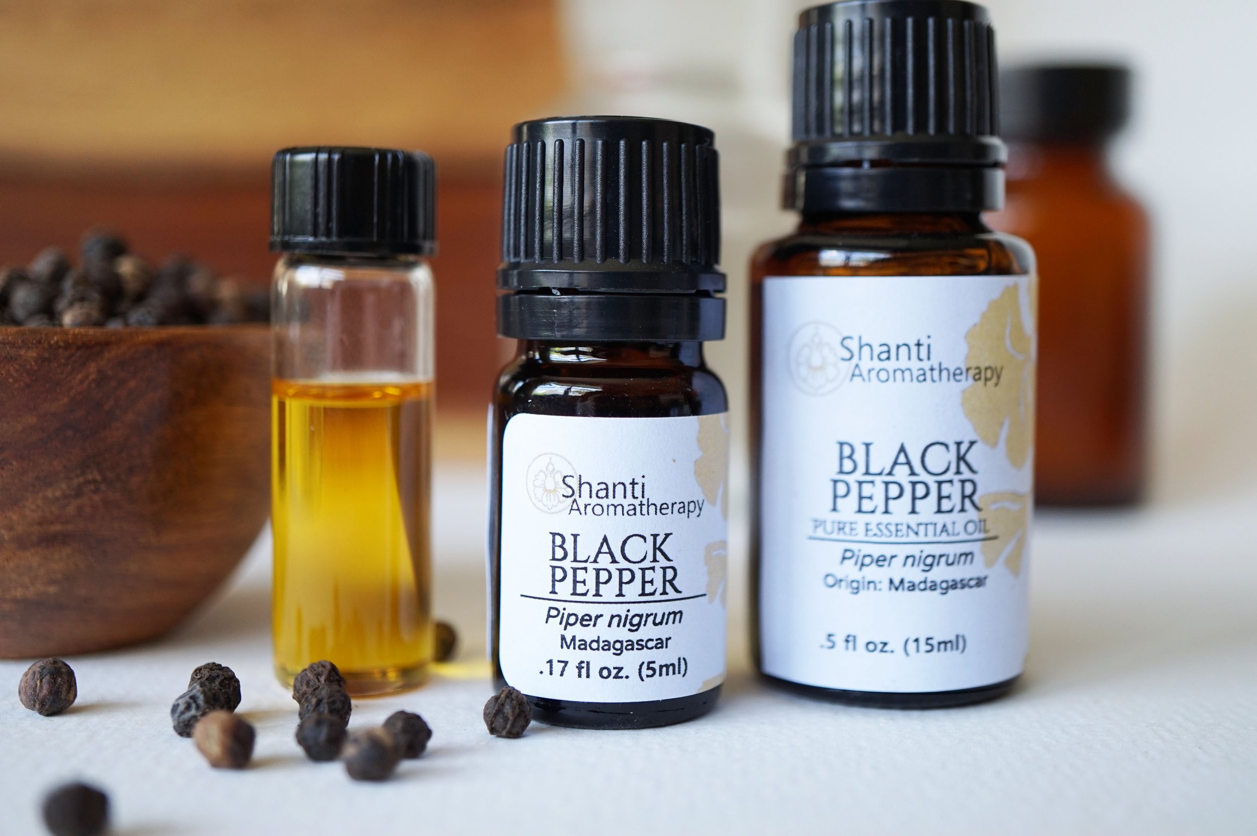 Black Pepper Essential Oil — Shanti Aromatherapy