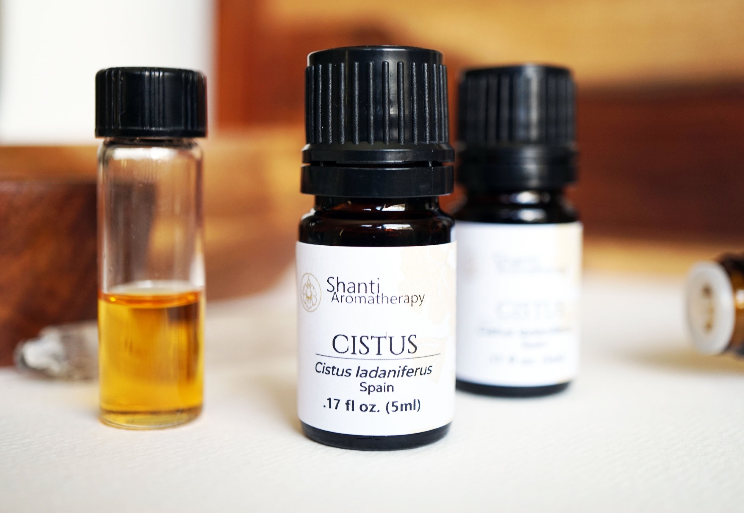 Cistus Essential Oil - Cistus ladaniferus — Shanti Aromatherapy
