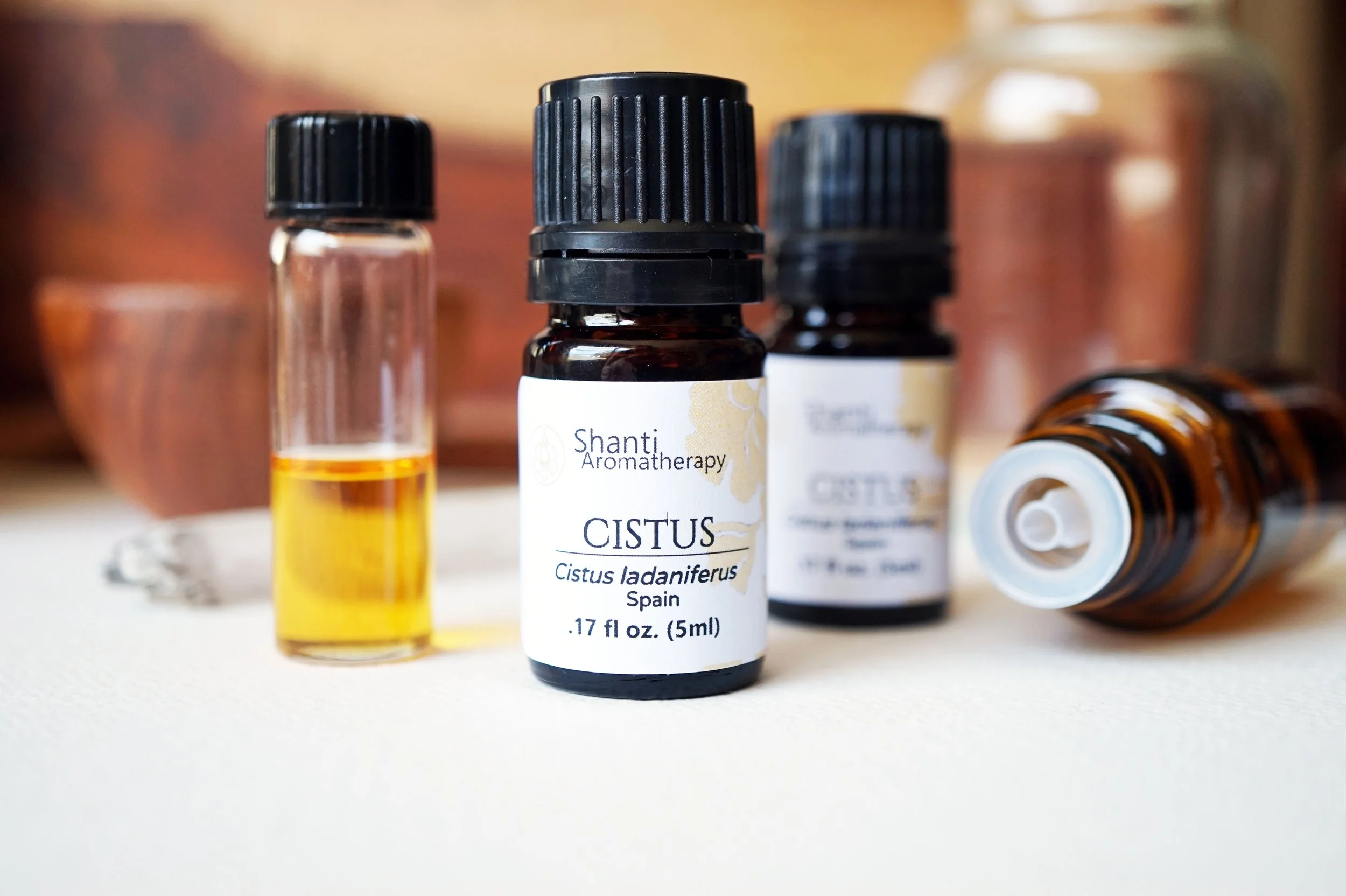 Cistus Essential Oil - Cistus ladaniferus — Shanti Aromatherapy