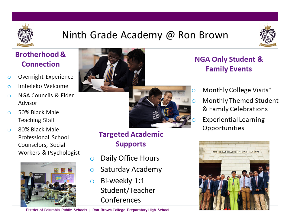 RON BROWN COLLEGE PREPARATORY HIGH SCHOOL