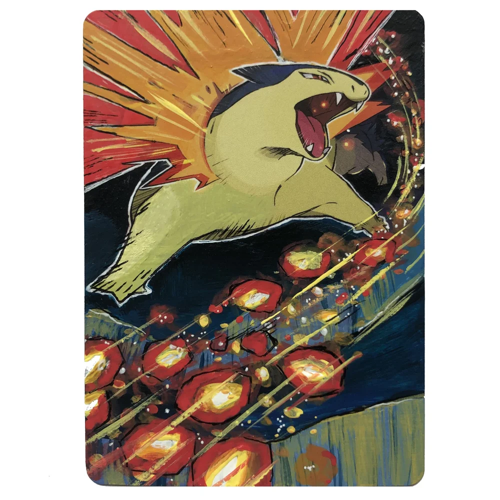 Typhlosion Pokemon Card