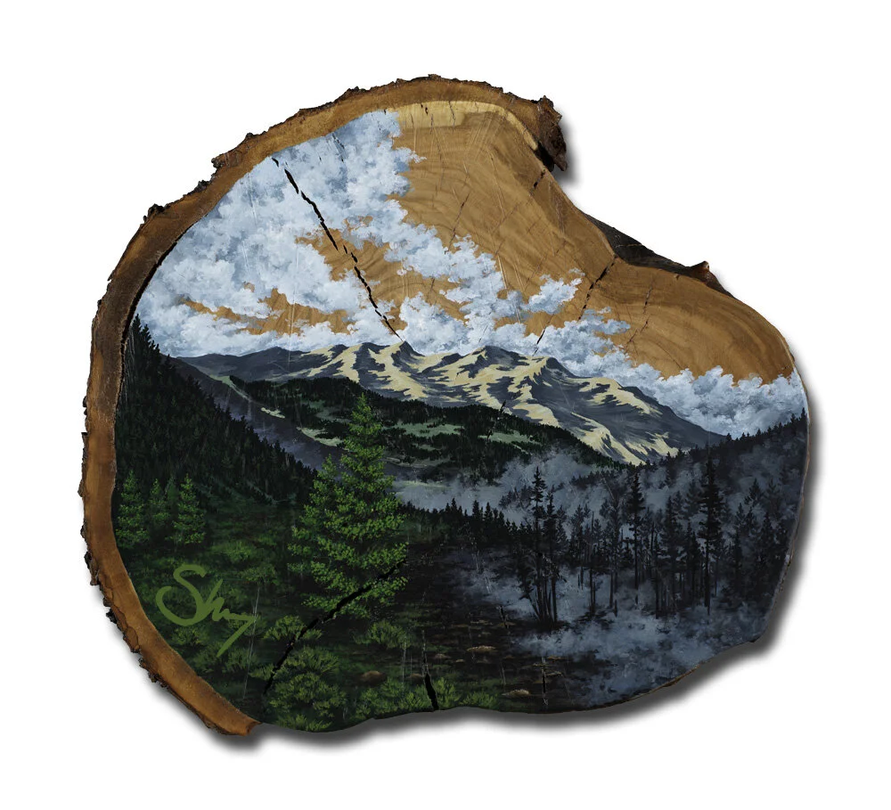 'Shots' In The Basin - Wood Round — Backwoods Anchor