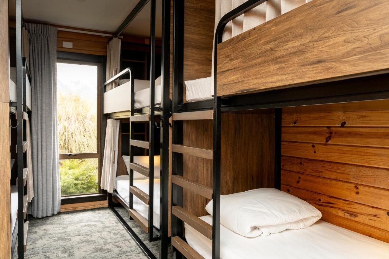 at haka house in Mt cook, new zealand — cool rustic vibes!