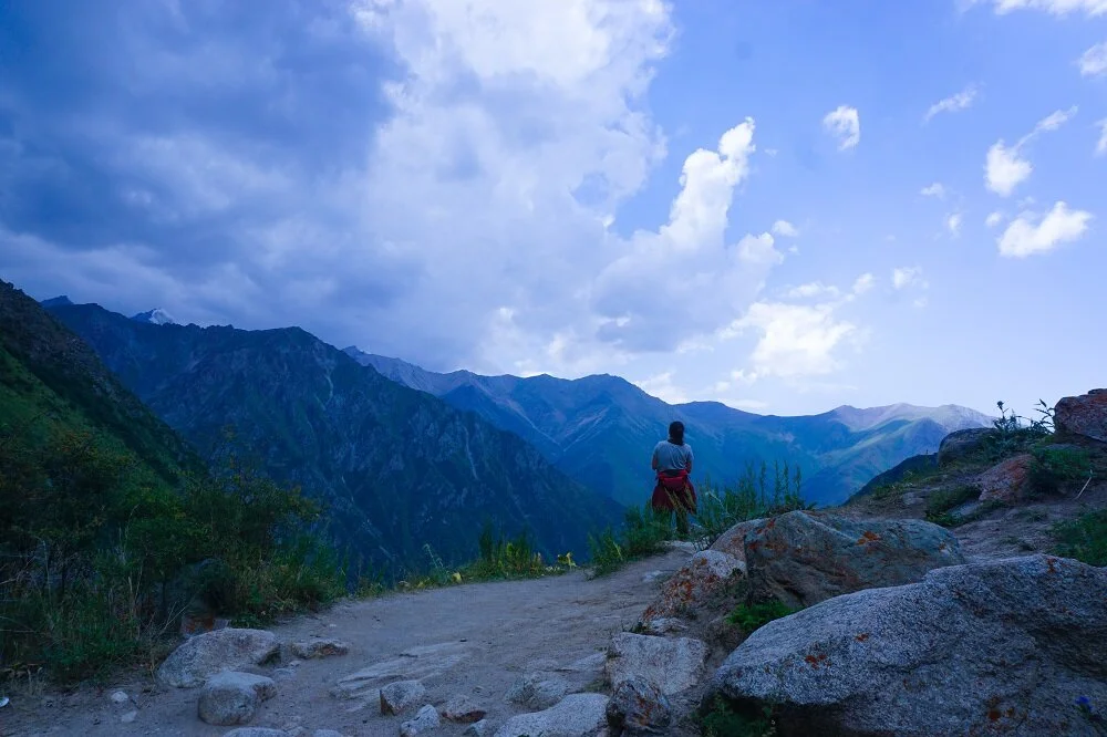 In the mountains, the weather can quickly change and it can get pretty ...