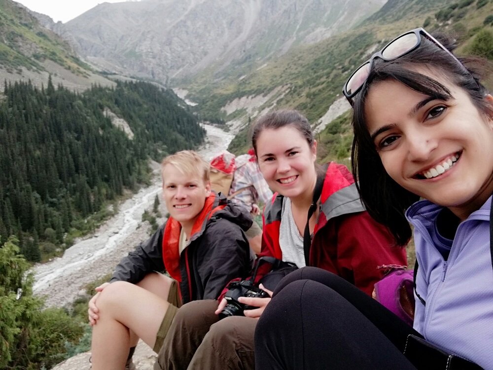 Eating trail mix, waiting for the weather to change and taking a ...