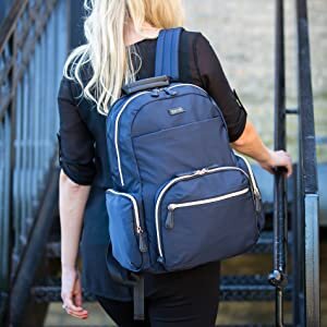 Sleek and sophisticated, the Kenneth Cole laptop backpack is the ...