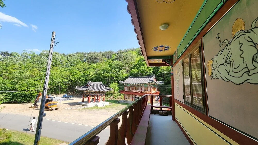 view of the templestay programme and their architectures