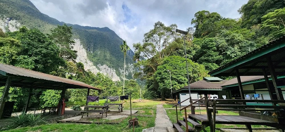 camp 5 at mulu national park