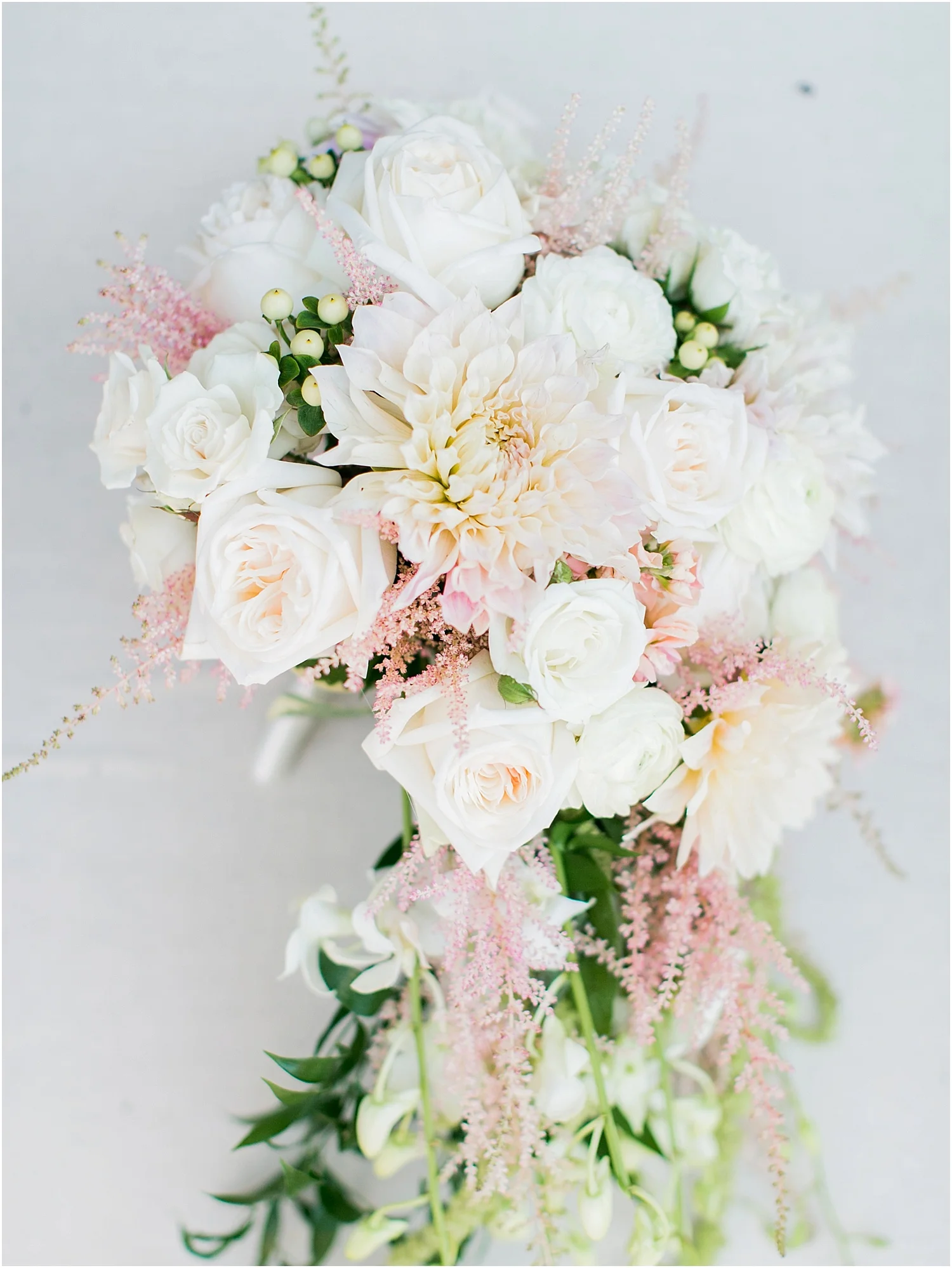 How To Make A Silk Flower Cascading Bridal Bouquet | Best Flower Site