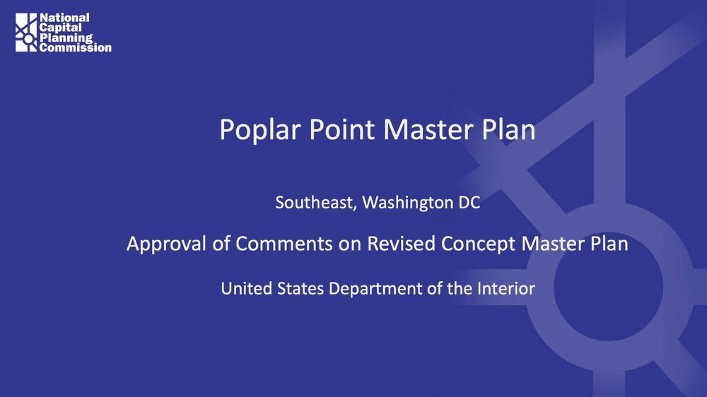NCPC: Revised Concept Master Plan for Poplar Point — Anacostia Parks ...