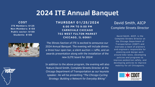 IL-ITE 2024 Annual Banquet — Illinois ITE Section