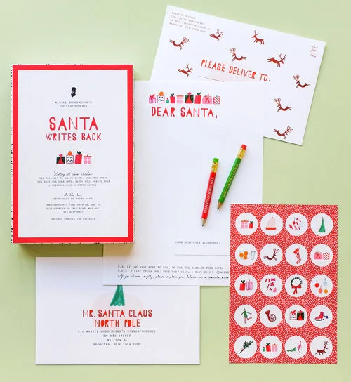 Santa Writes Back Kit — Bitsy Style