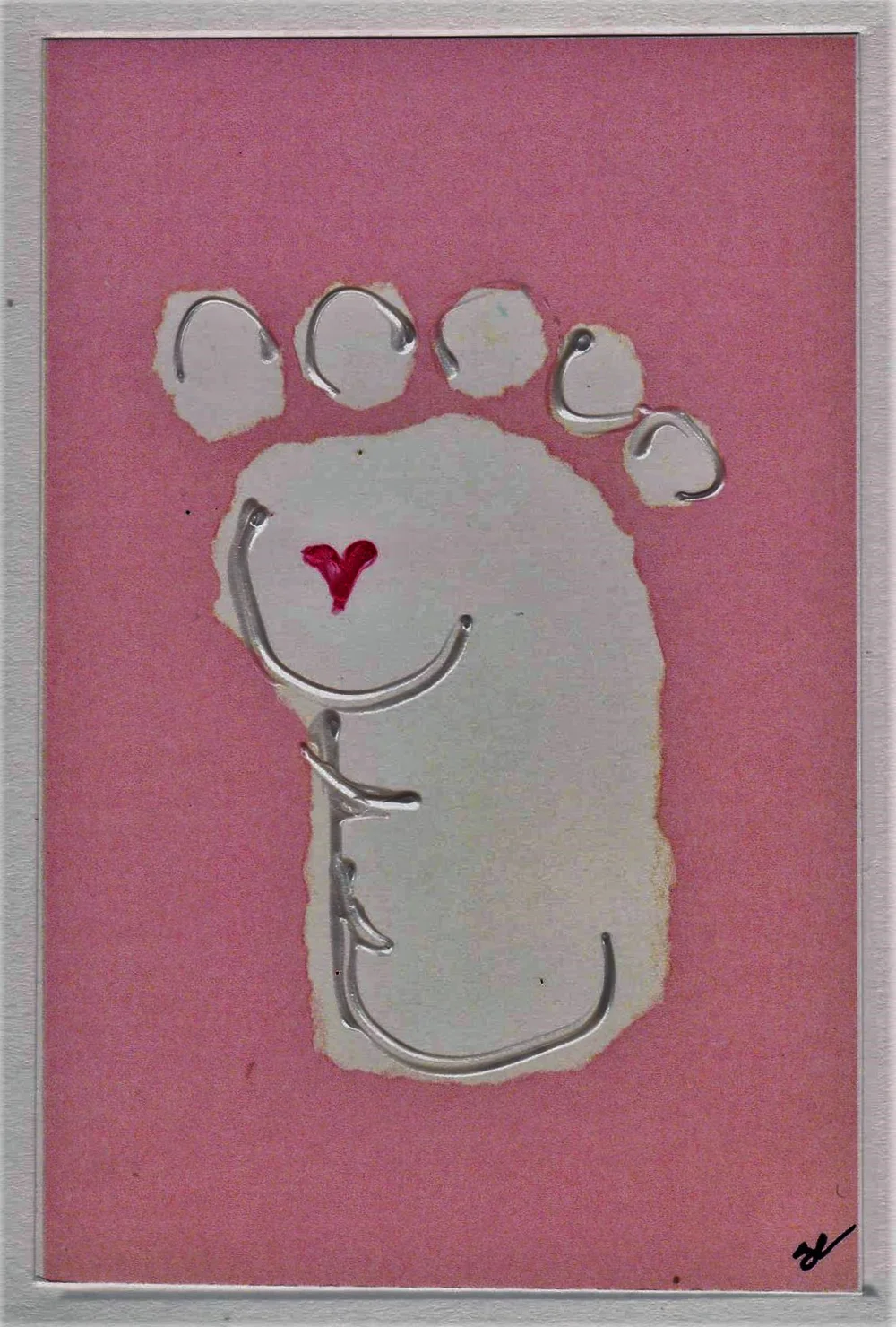 Baby Girl Footprints