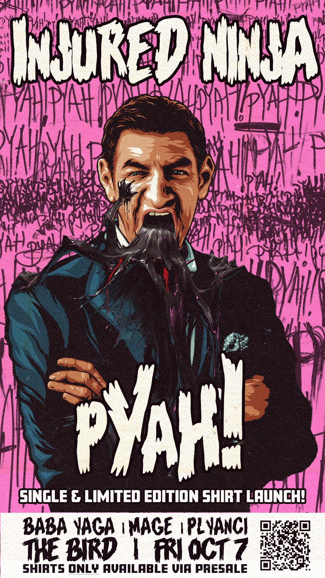 Injured Ninja 'PYAH!' — Alyian- Portfolio of Steven Aaron Hughe