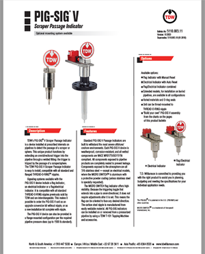 T.D. Williamson Closures and Pig Sigs — Kerr Engineered Sales