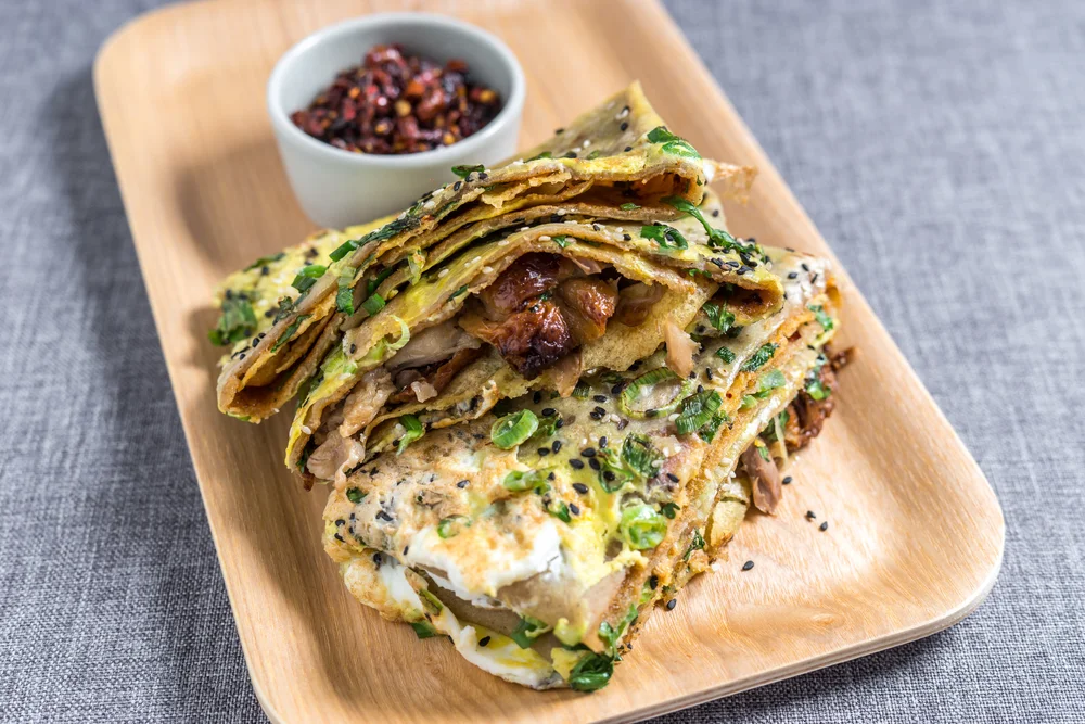 Chinese Street Food Jian Bing