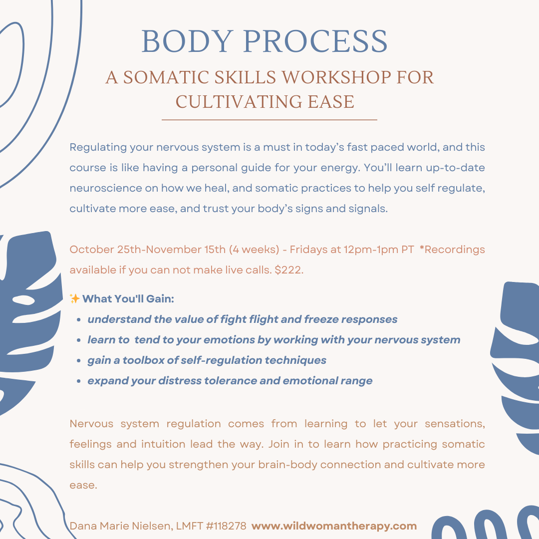 Dana Marie Nielsen, LMFT, Integrative Somatic Therapist CA