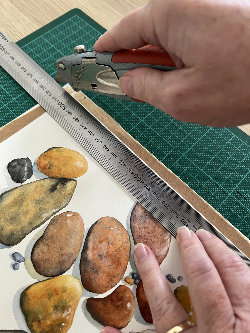 Essential Tools for Cutting Watercolour Paper — Louise De Masi ...