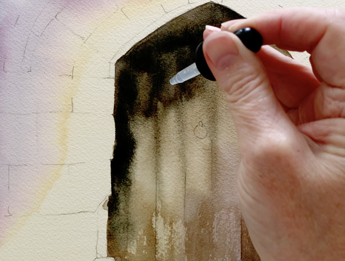 How do you create visual texture in a watercolour painting? — Louise De ...