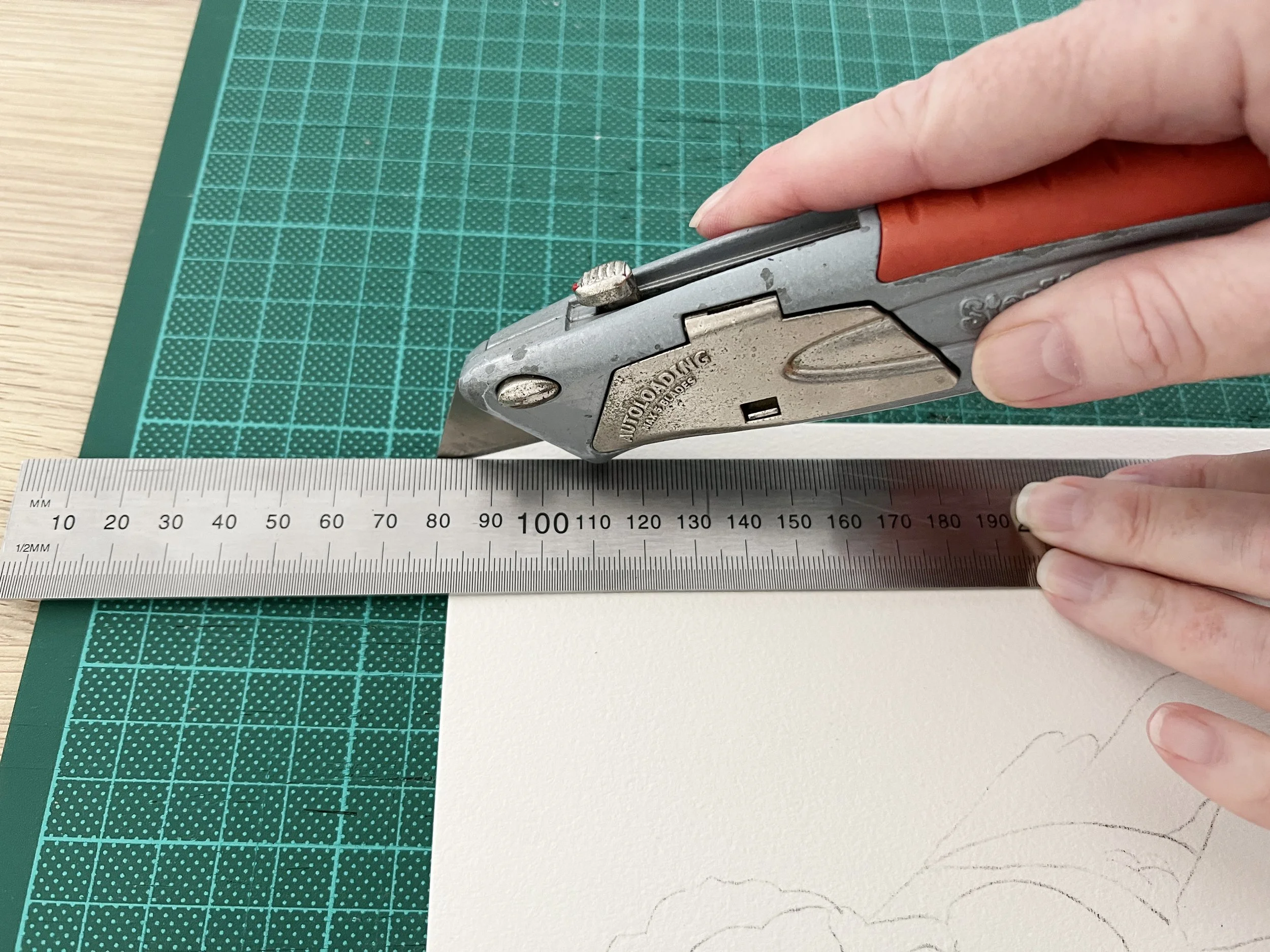 Essential Tools for Cutting Watercolour Paper — Louise De Masi ...