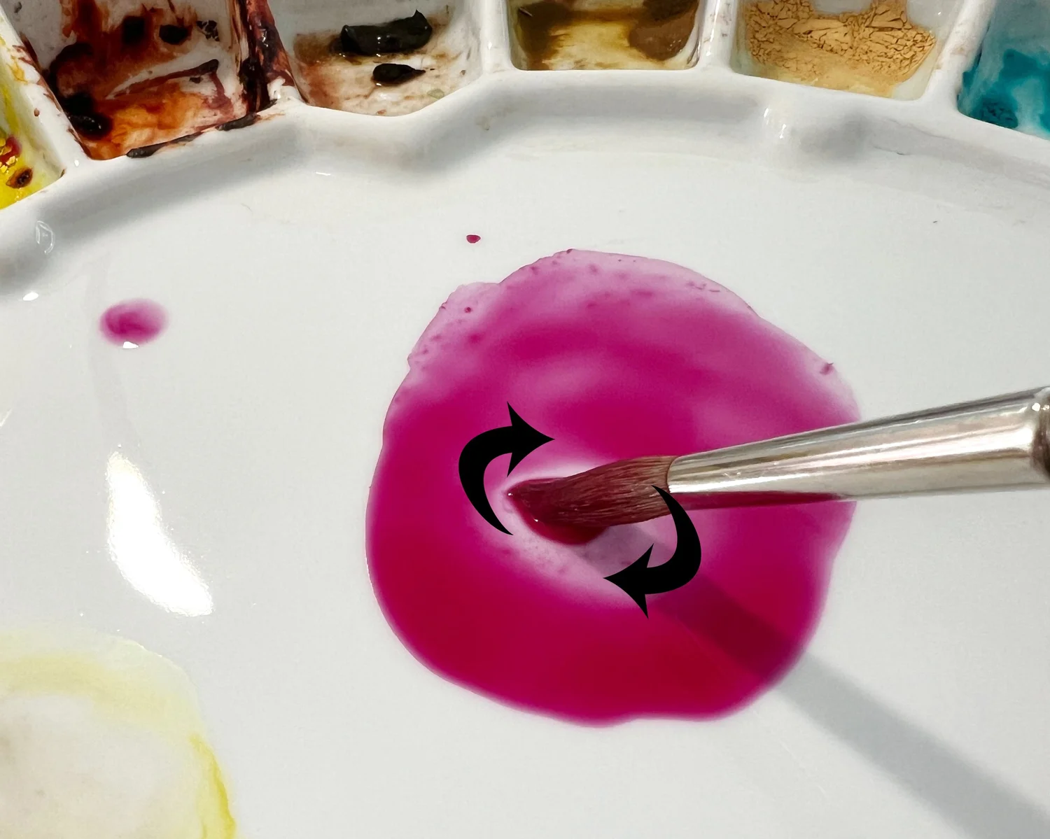 Watercolour for Beginners: Basic Brush Strokes to Practice — Louise De ...