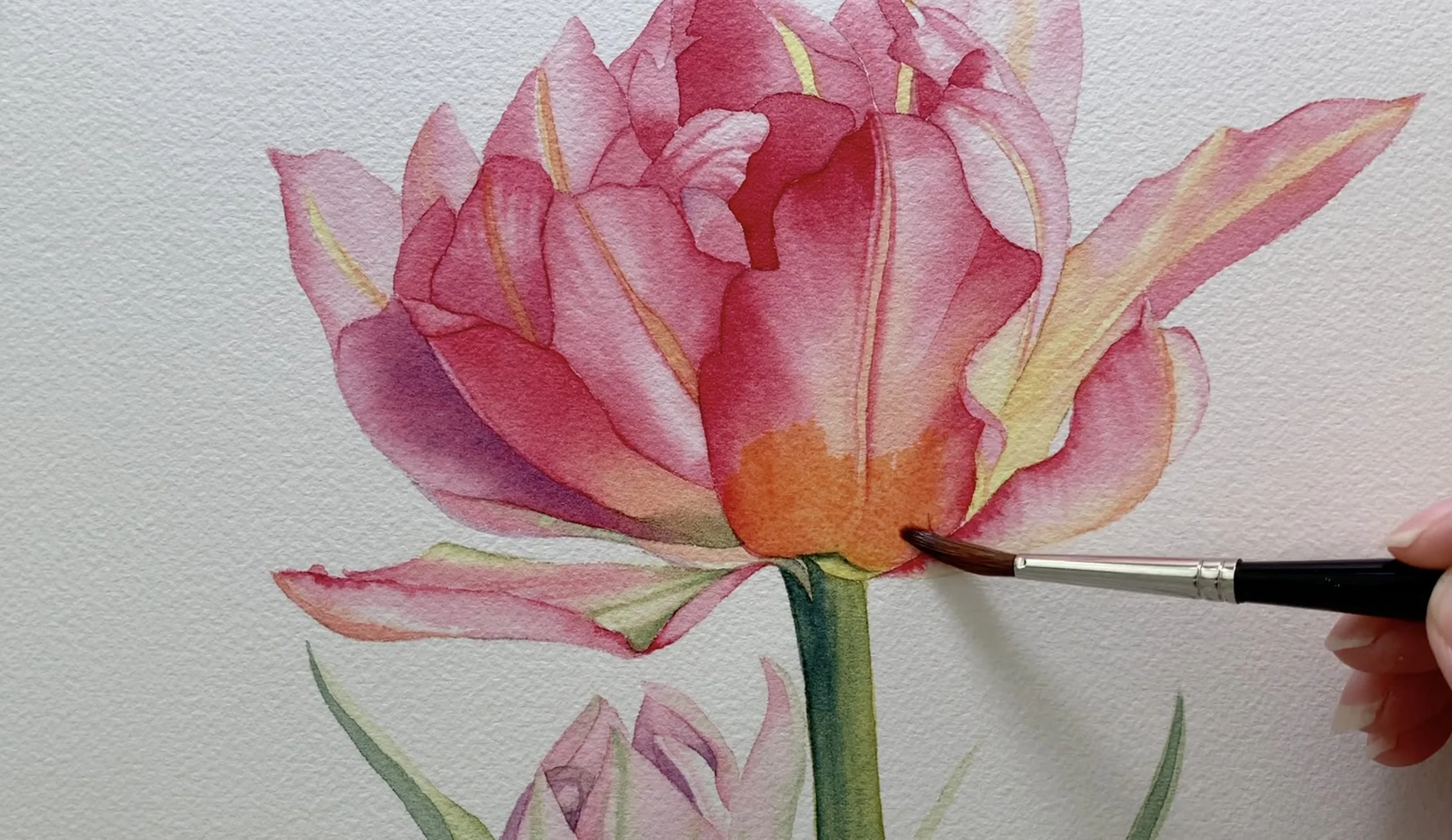 How to do the Watercolour Glazing Technique — Louise De Masi ...