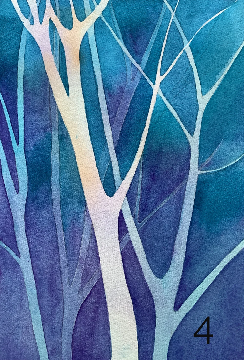 Watercolour Negative Painting Tutorial — Louise De Masi Watercolour Artist