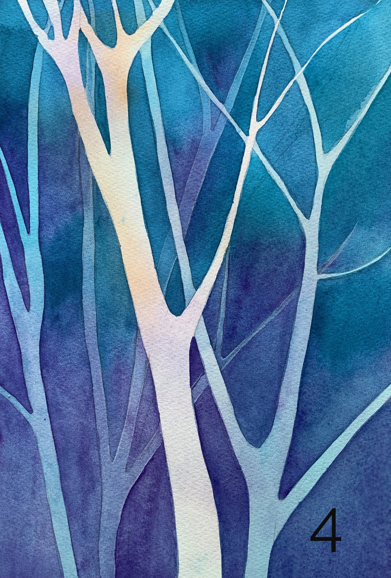 Watercolour Negative Painting Tutorial — Louise De Masi Watercolour Artist