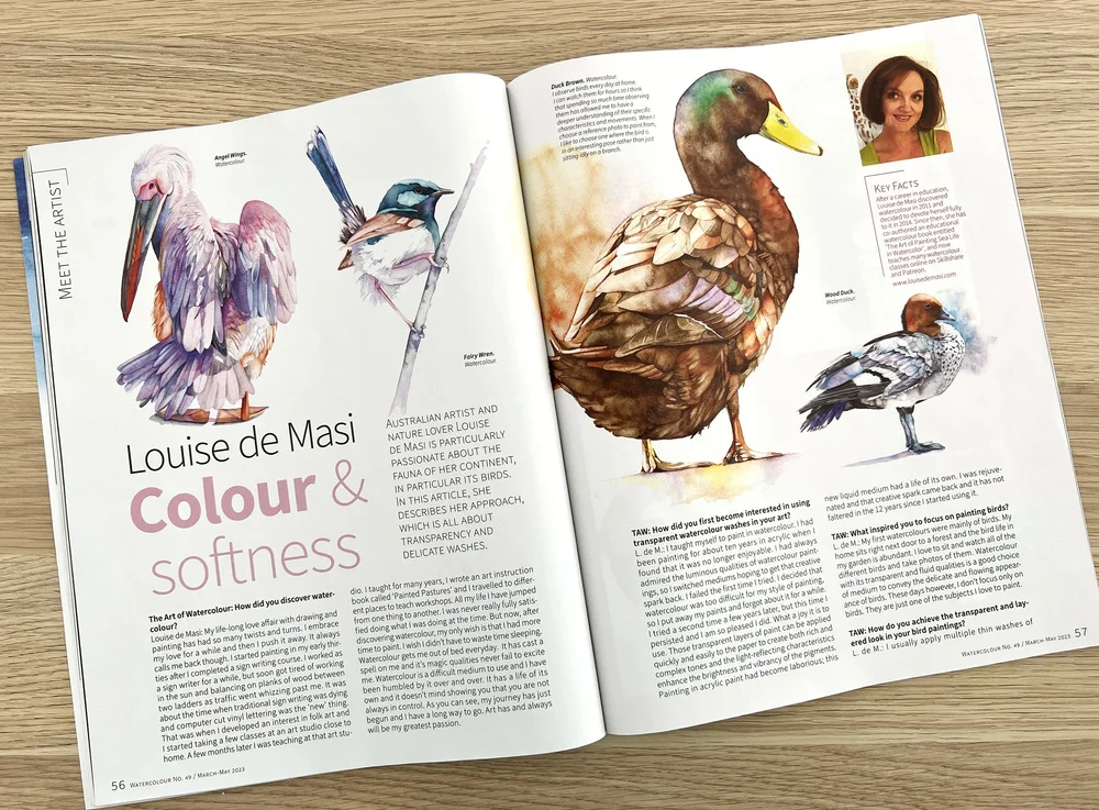Sharing My Creative Journey with The Art of Watercolour Magazine ...