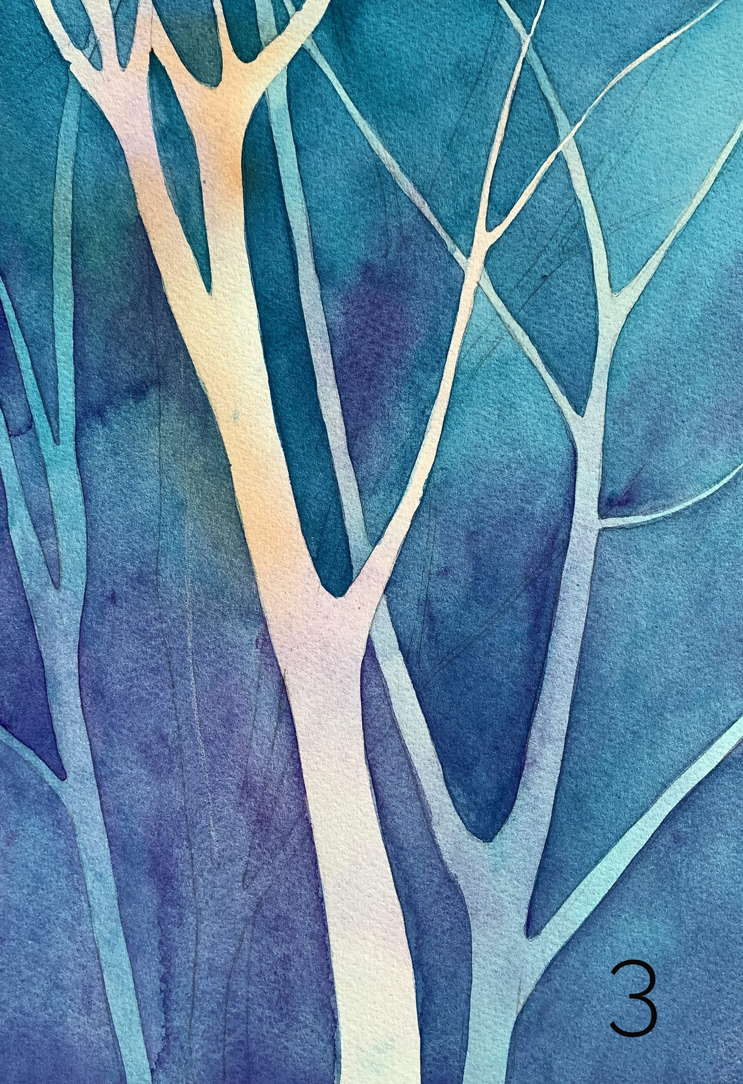 Watercolour Negative Painting Tutorial — Louise De Masi Watercolour Artist