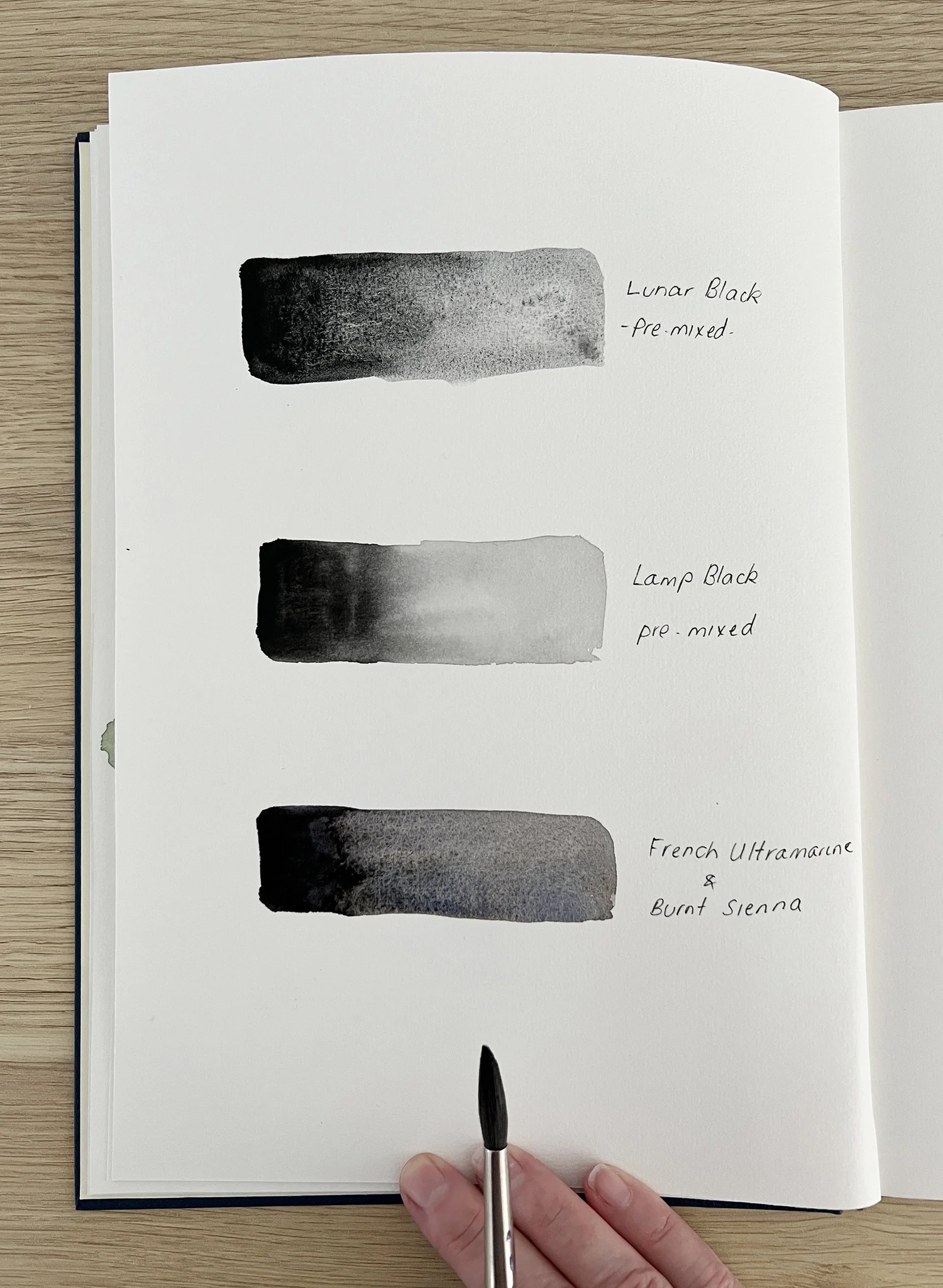 How Do You Mix Black Watercolour Paint? — Louise De Masi Watercolour Artist