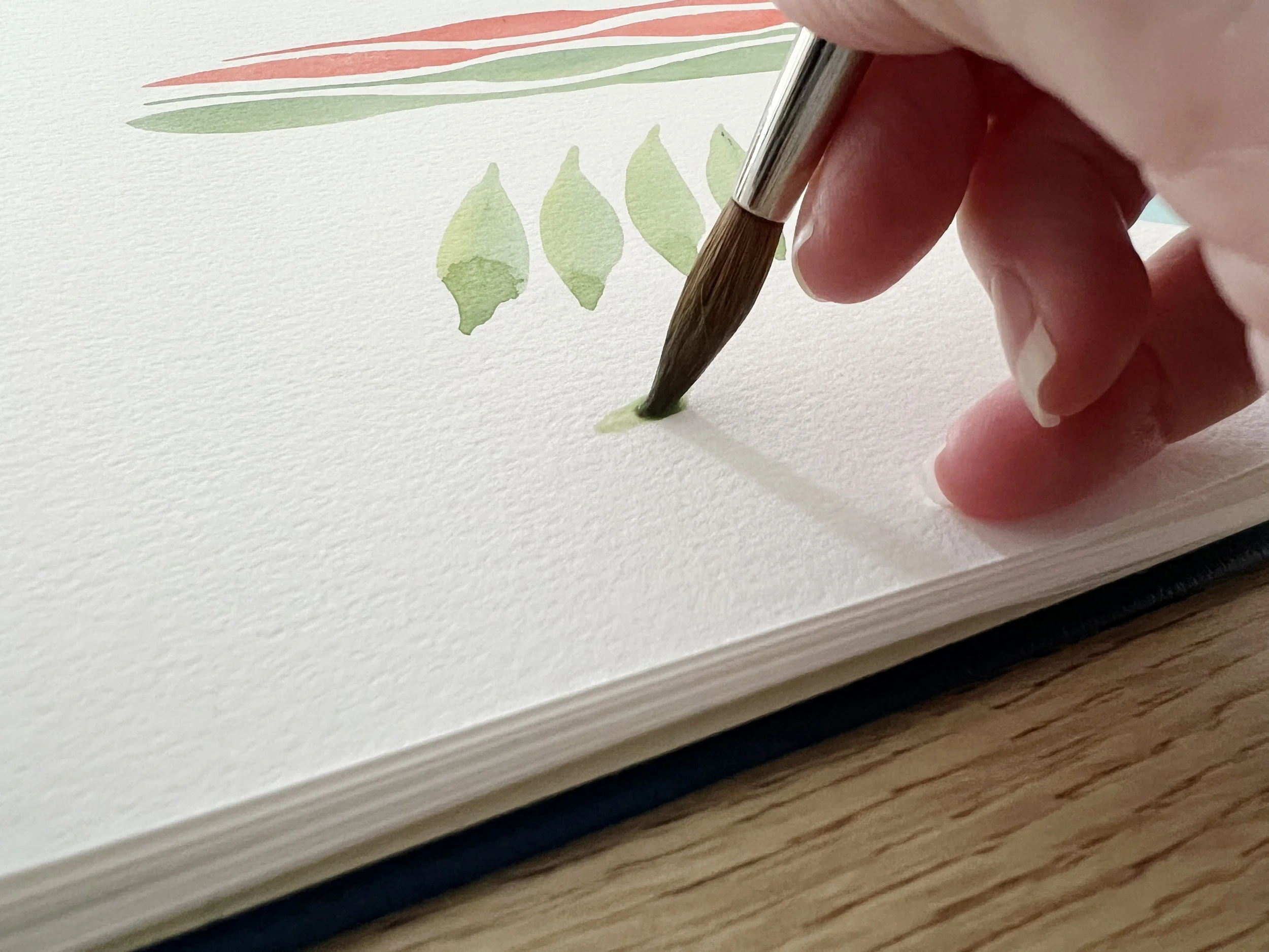 Watercolour for Beginners: Basic Brush Strokes to Practice — Louise De ...
