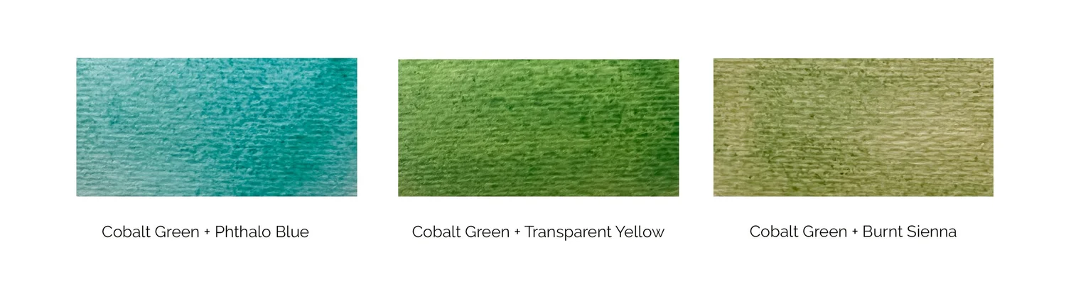 Mastering Watercolour Greens: Mixing vs. PreMixed Pigments for Stunning ...