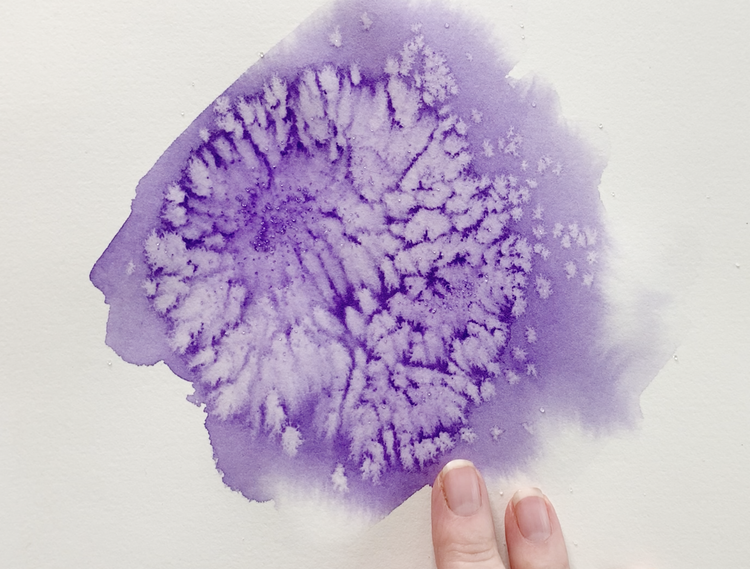 How do you create visual texture in a watercolour painting? — Louise De ...